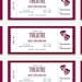 Custom Theater Ticket Template, Printable Play Show Ticket Coupon ...