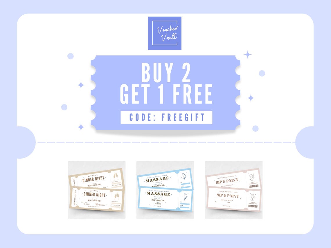 Custom Arcade Ticket Template, Editable Arcade Coupon, Surprise Video ...