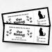 Editable Cat Sitting Coupon Template, Custom Cat Watching Ticket ...