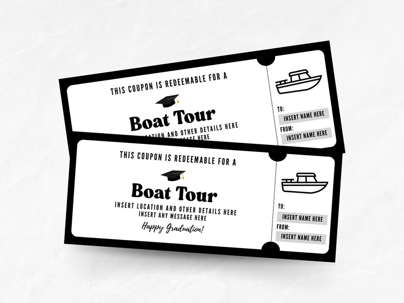 Editable Boat Tour Ticket Template, Printable River Boat Tour Boarding ...
