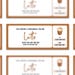 Editable Latte Coupon, Printable Coffee Takeaway Ticket Template ...
