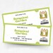 Custom Botanical Garden Ticket Template, Printable Botanical Gardens ...
