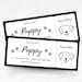 Editable New Puppy Coupon Template, Custom New Dog Ticket Template ...