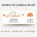 Editable Fall Festival Ticket Template, Custom Harvest Festival Coupon ...