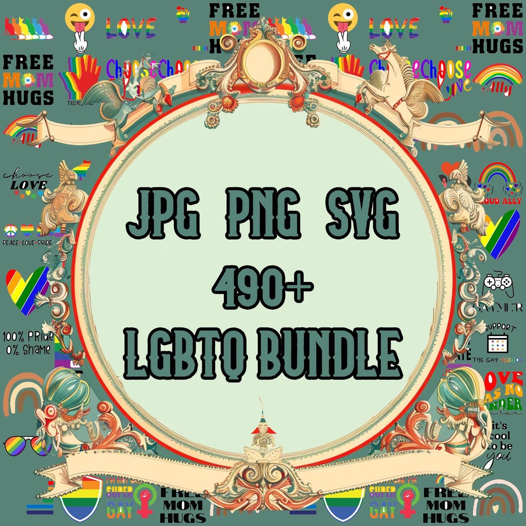 490pride 2024 Svg,ally Pride Svg,pride Svg Download,lgbt Rainbow Svg,pride Month,bisexual Svg ...