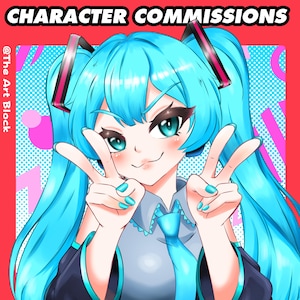 Custom Character Commissions, OC Commissions, Pfp Commissions, Vtuber ...