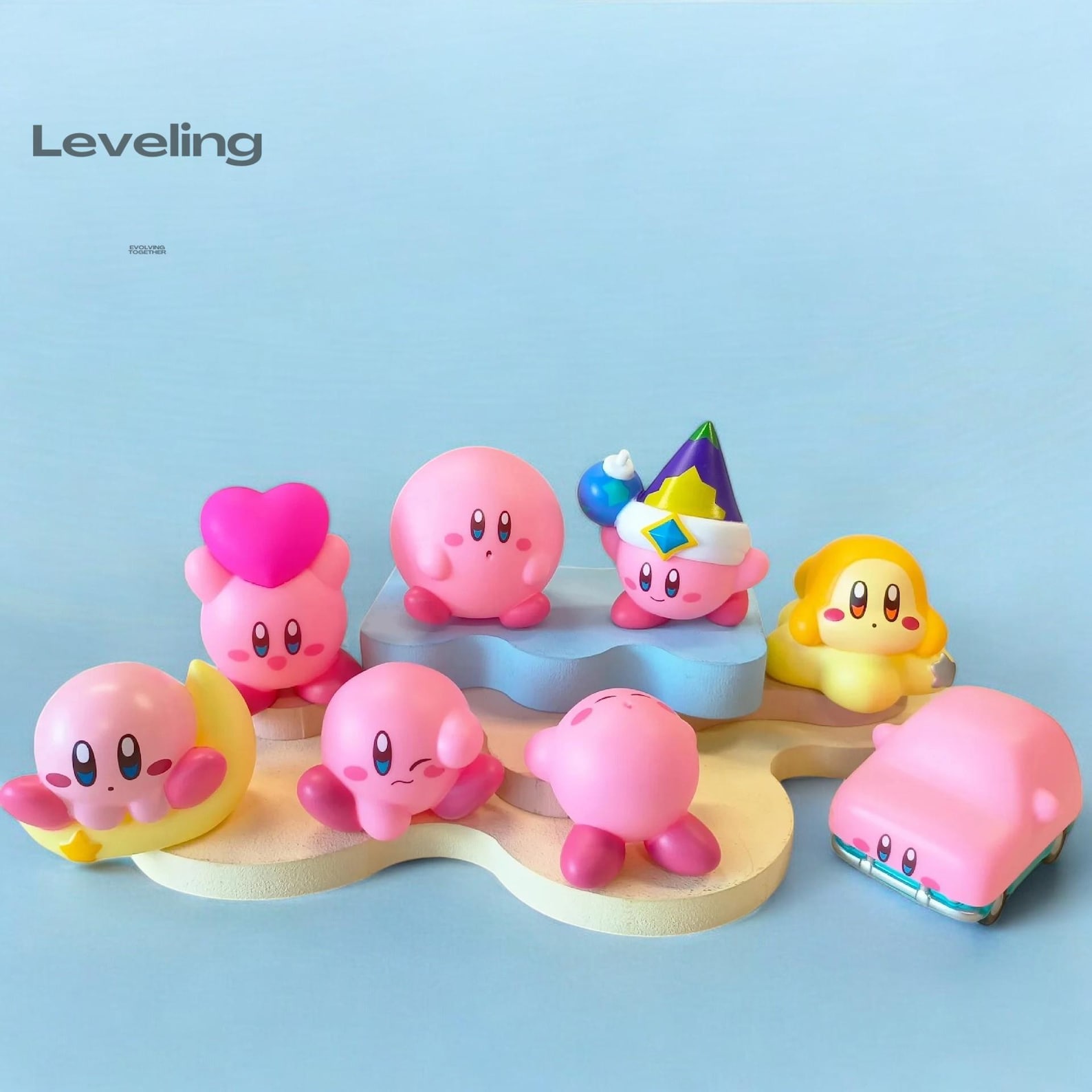 Kirby Mini Figures Set Cute Anime Collectible Toys, Star Kirby ...