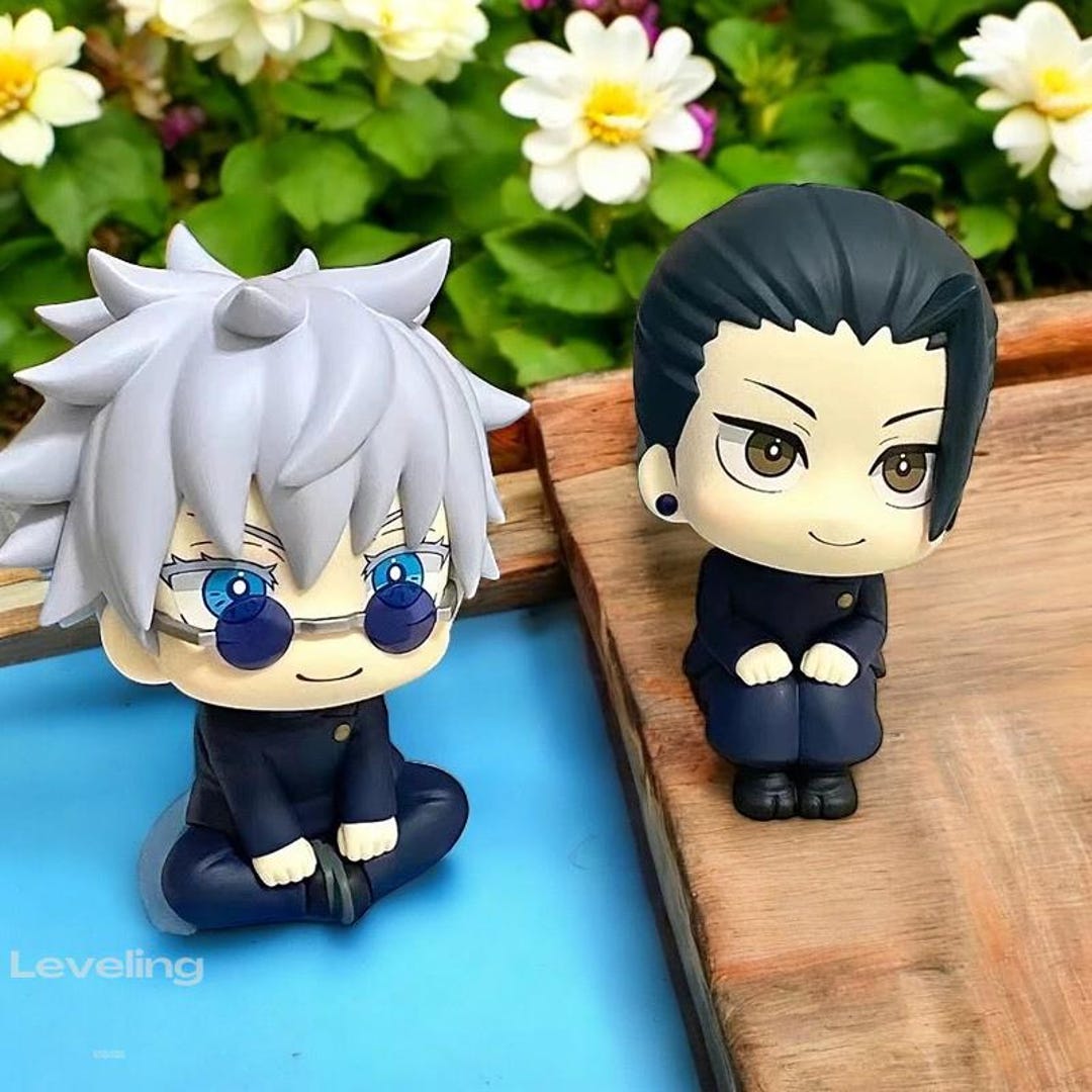 10cm Jujutsu Kaisen Figures Satoru Gojo & Suguru Geto Mini PVC ...