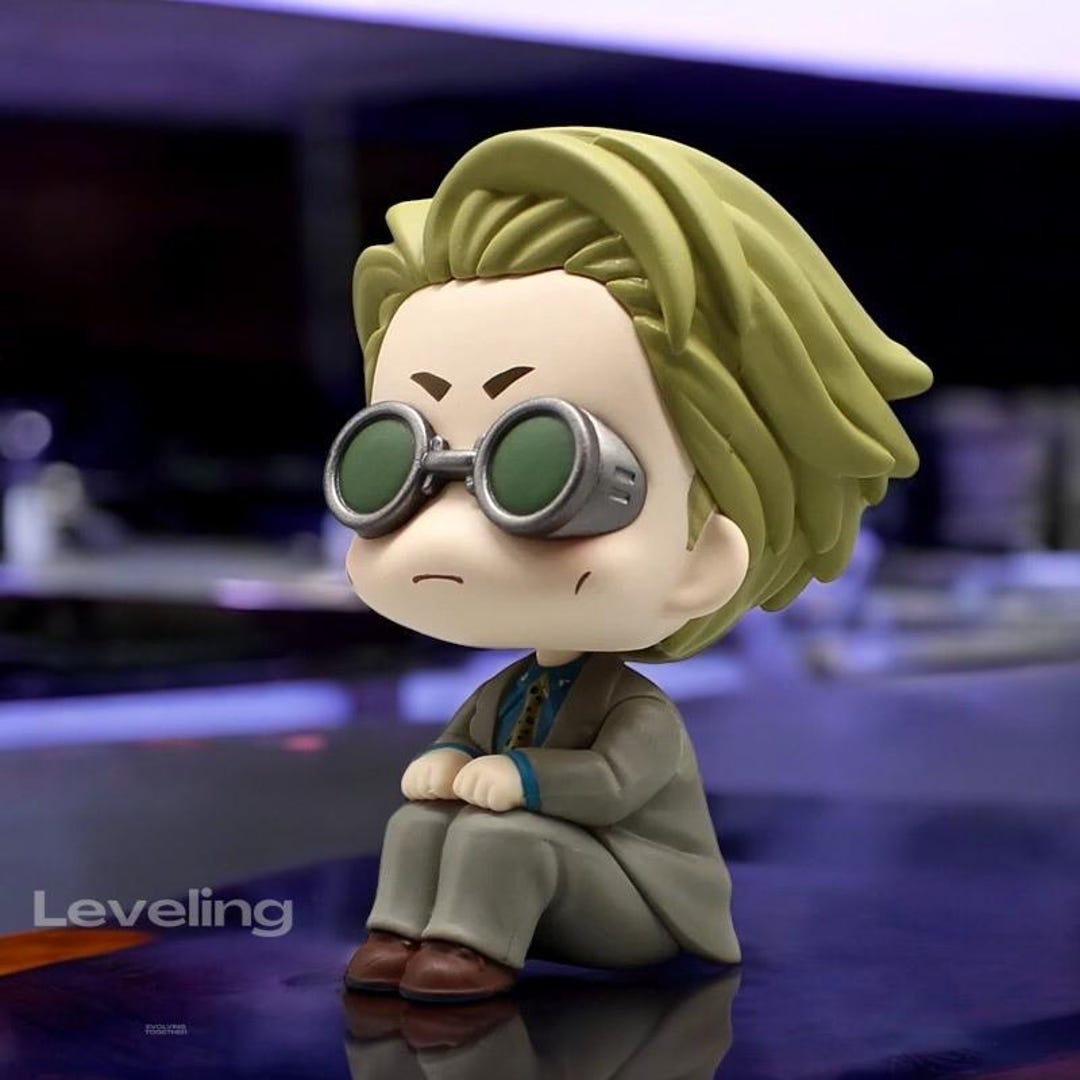 Nanami Kento Chibi Figure Jujutsu Kaisen Anime Figurine 11cm Sitting ...