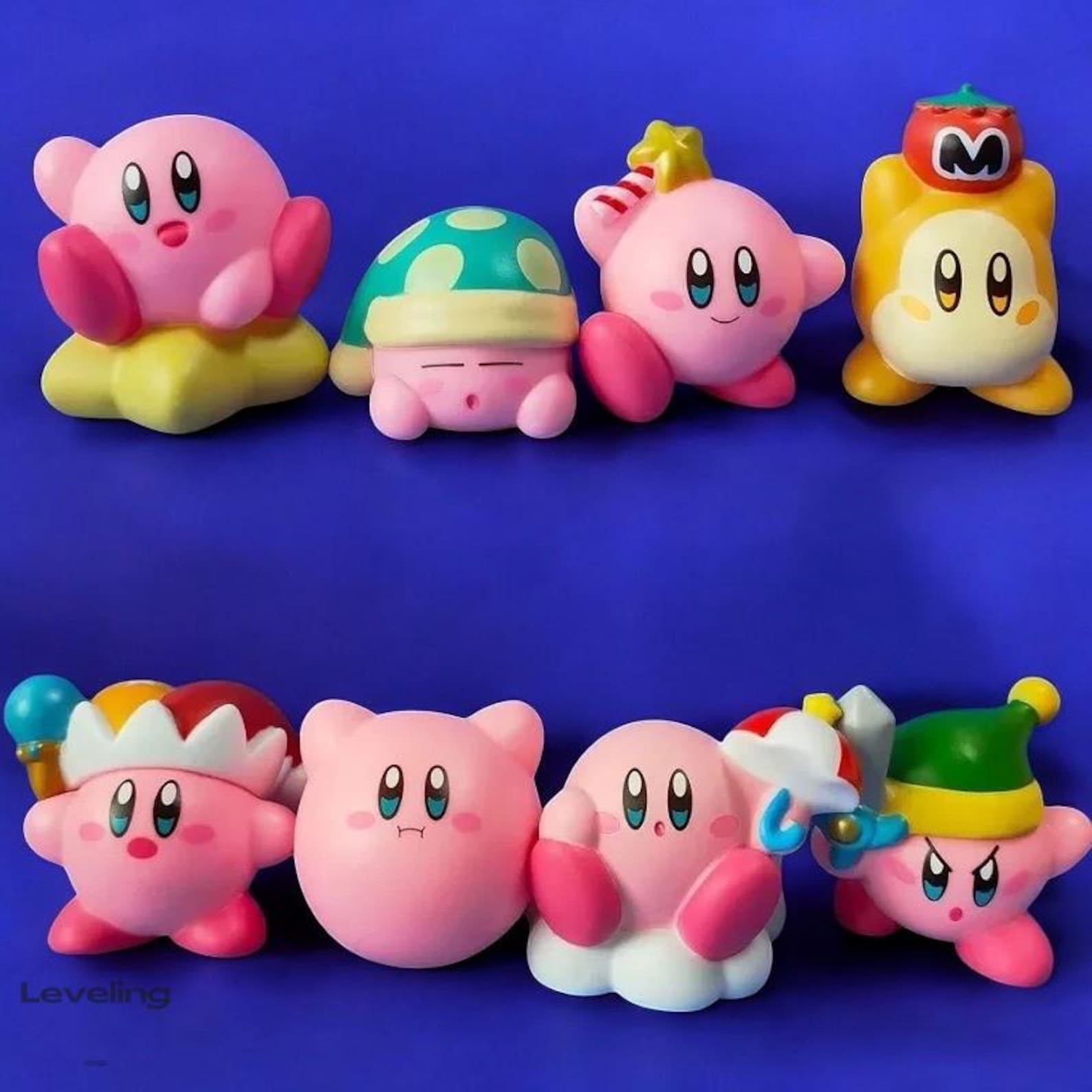 Kirby Mini Figures Set Cute Anime Collectible Toys, Star Kirby ...