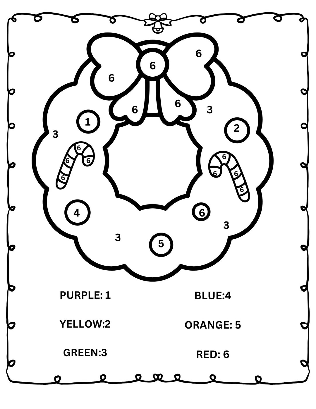 Fun Christmas Reef Coloring - Etsy