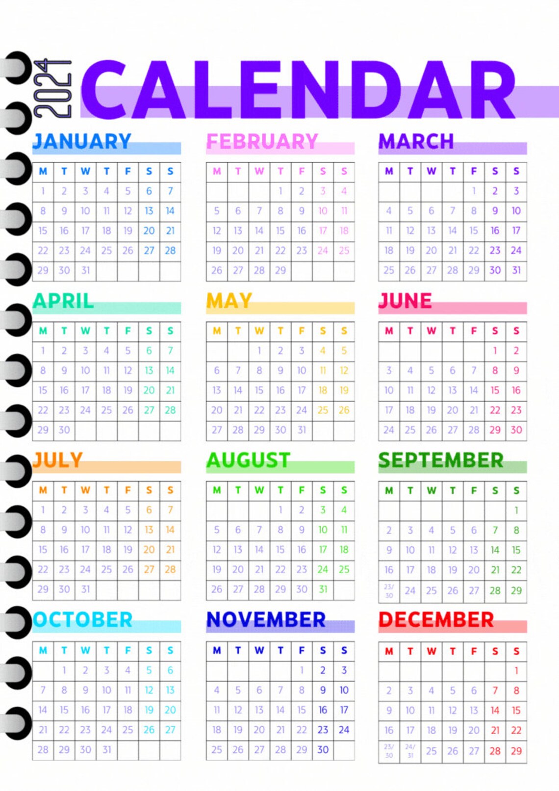 The Ultimate Daily Planner for Moms Digital Download Mon-sun Daily ...