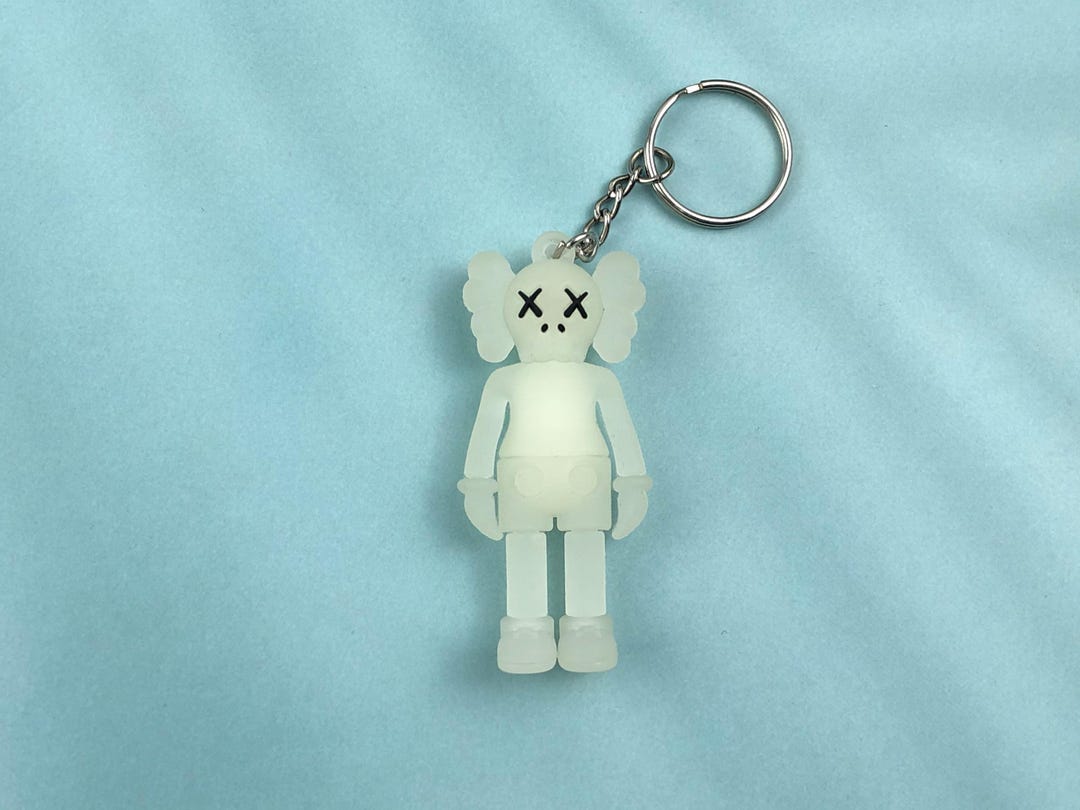 Kaws Keychain-kaws Silicone Keychain-kaws Mini 3D Keychain-backpack ...