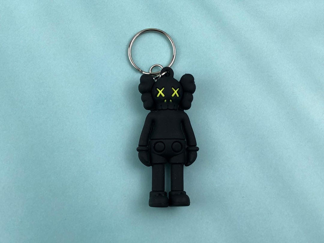 Kaws Keychain-kaws Silicone Keychain-kaws Mini 3D Keychain-backpack ...