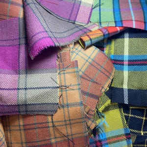 Tartan Scottish Mixed Colours 100% Wool 500g Remnants Packs - Etsy