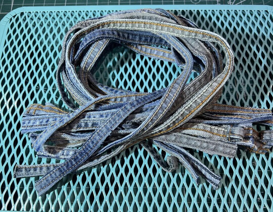 Seams Denim Long 27 Inch Plus X15 in Mixed Blues From Vintage Levi’s ...