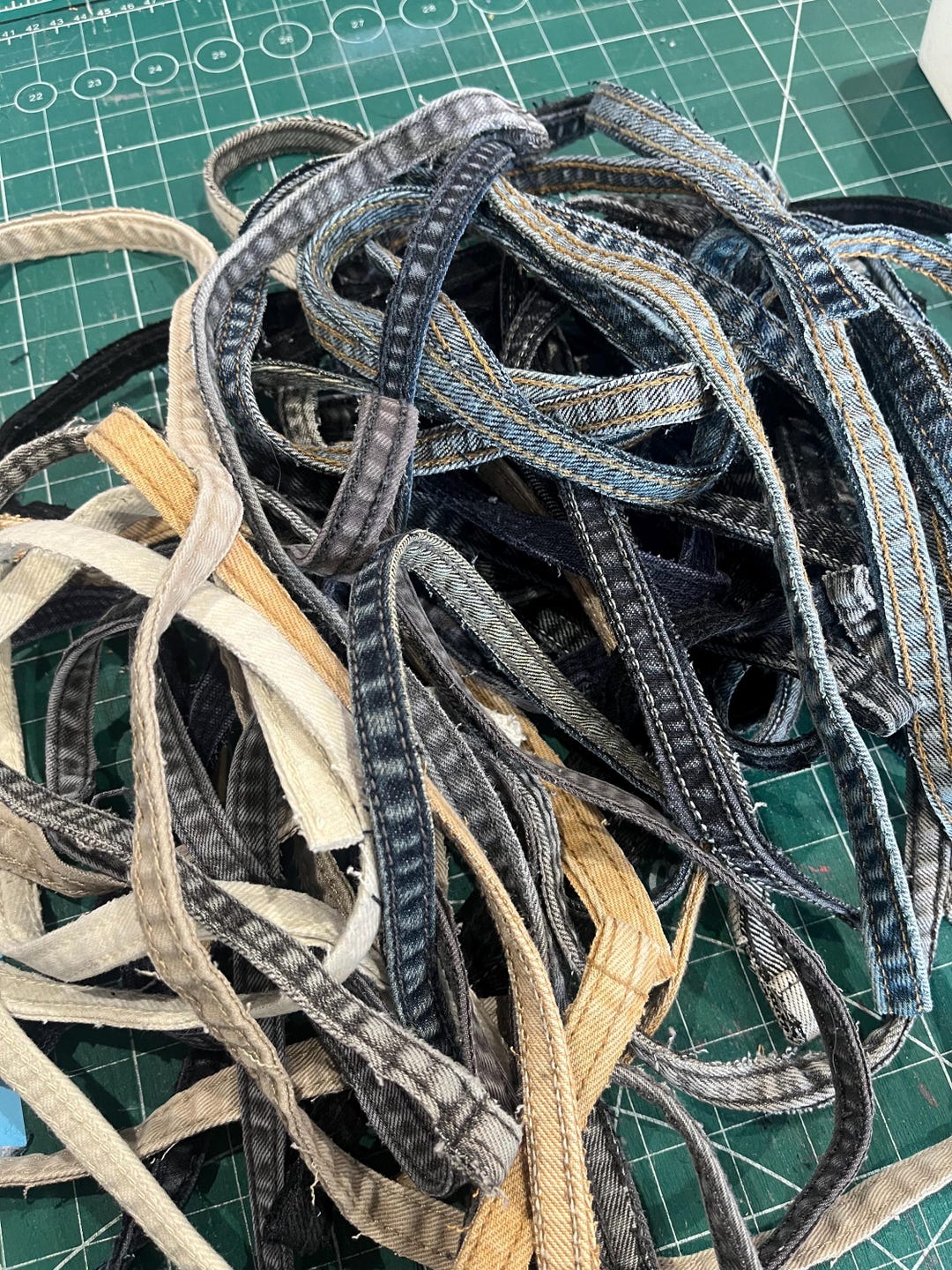 Seams Denim Long 27 Inch Plus X15 in Mixed Colours From Vintage Levi’s ...