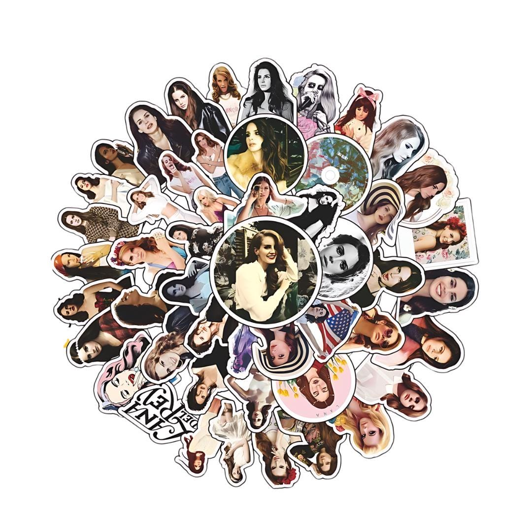 100 Pcs Lana Del Rey Sticker Pack Waterproof V2 - Etsy