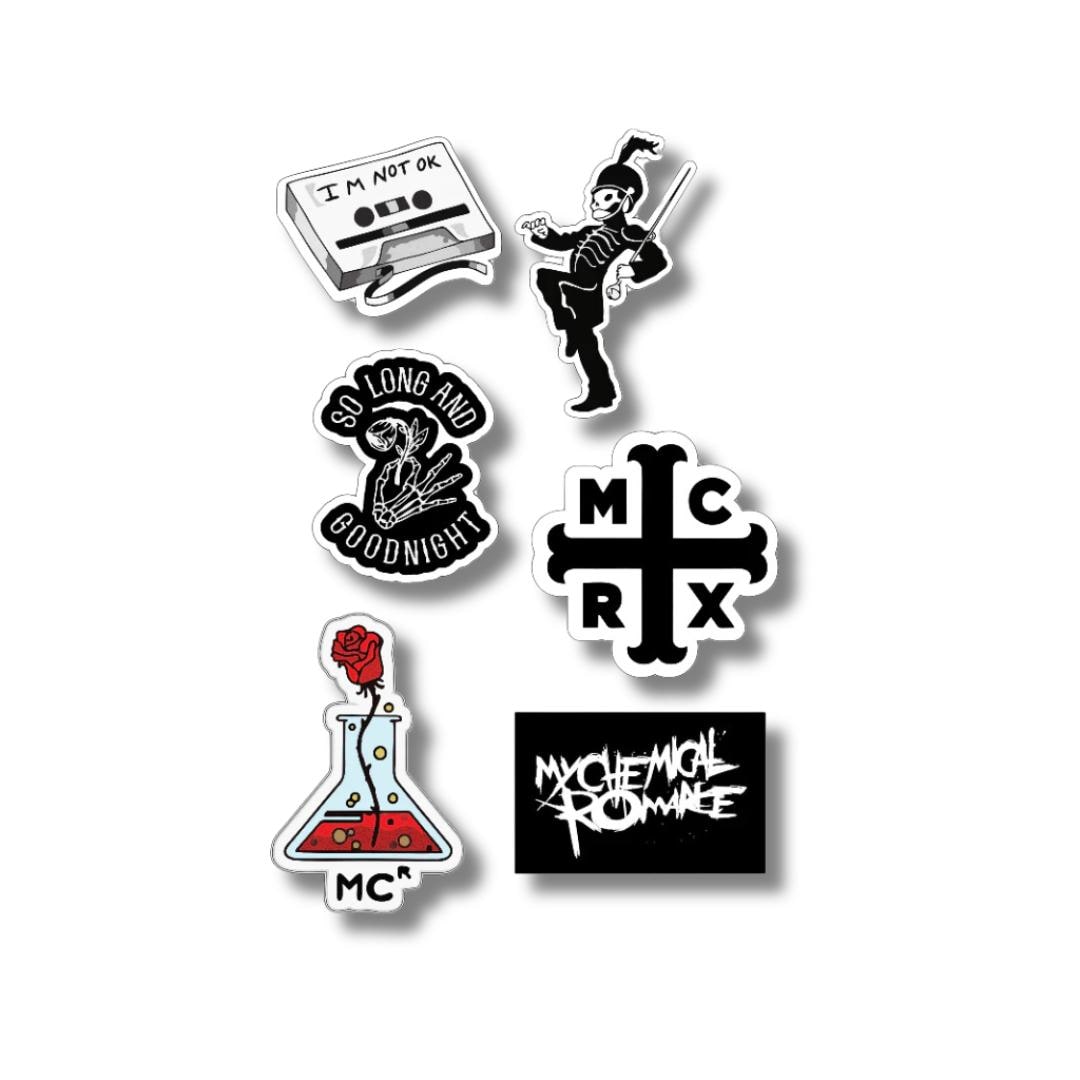 My Chemical Romance Sticker Pack Waterproof V2 - Etsy