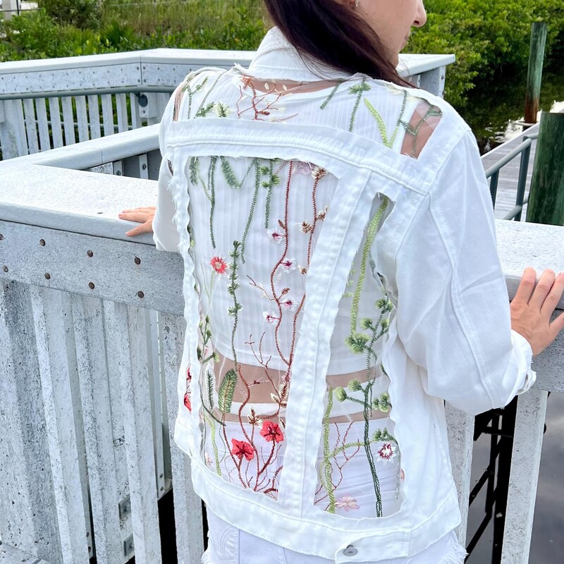 Embroidered Denim - Etsy