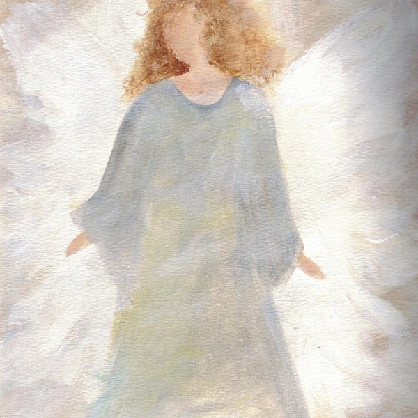 Blank Angel Cards - Etsy