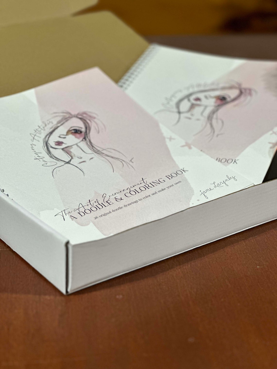 Contagious Attitude Doodle and Coloring Book - Etsy