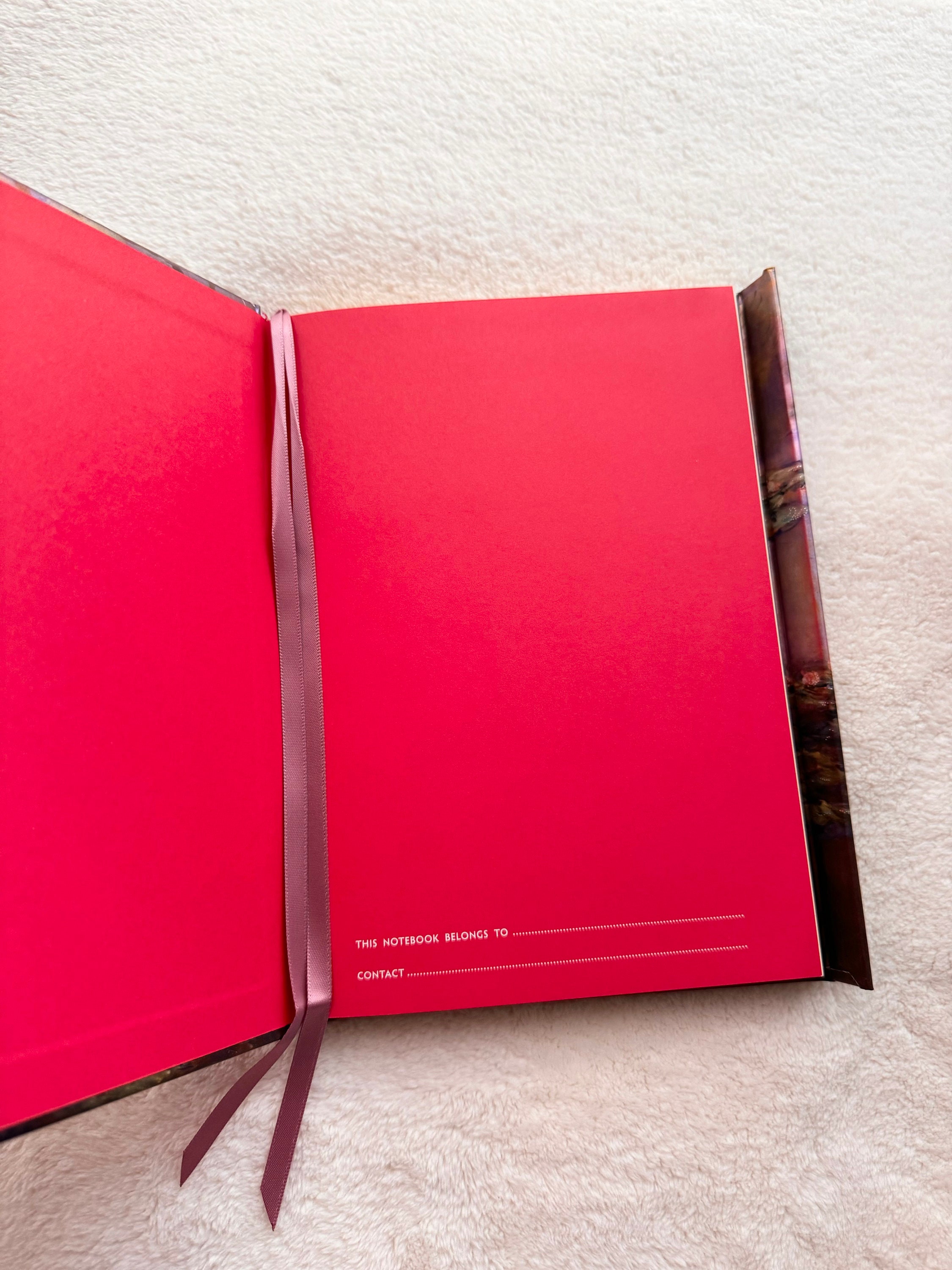 Pink Foiled Journal - Etsy