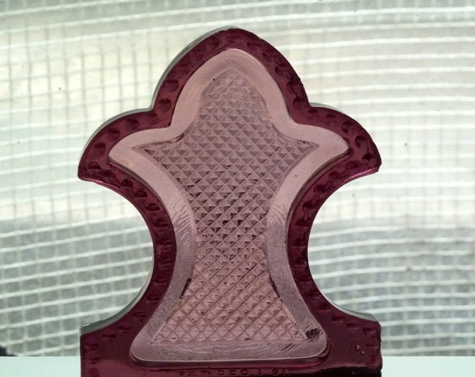 Antique Victorian ARCHITECTURAL GLASS Salvage Roof CRESTING Decorative ...