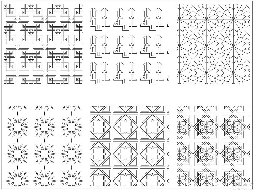 Interior Design Hatch Patterns - Etsy