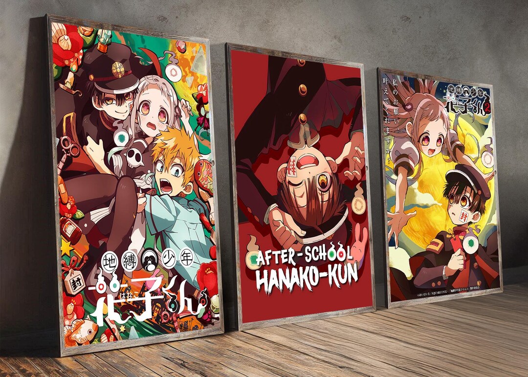 Toilet-bound Hanako-kun Anime Poster, Classic Canvas Poster, Home Decor ...