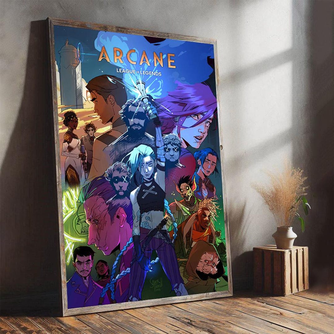 Arcane Film Poster, Classic Canvas Poster, Home Decor, Creative Art ...