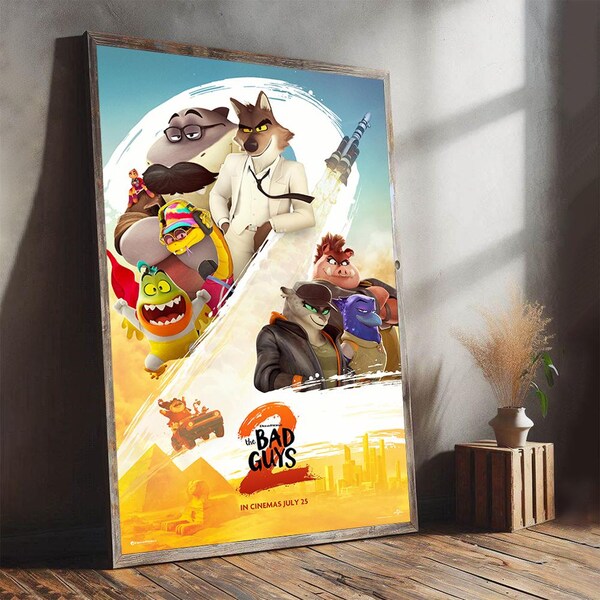 Bad Guys Posters - Etsy UK