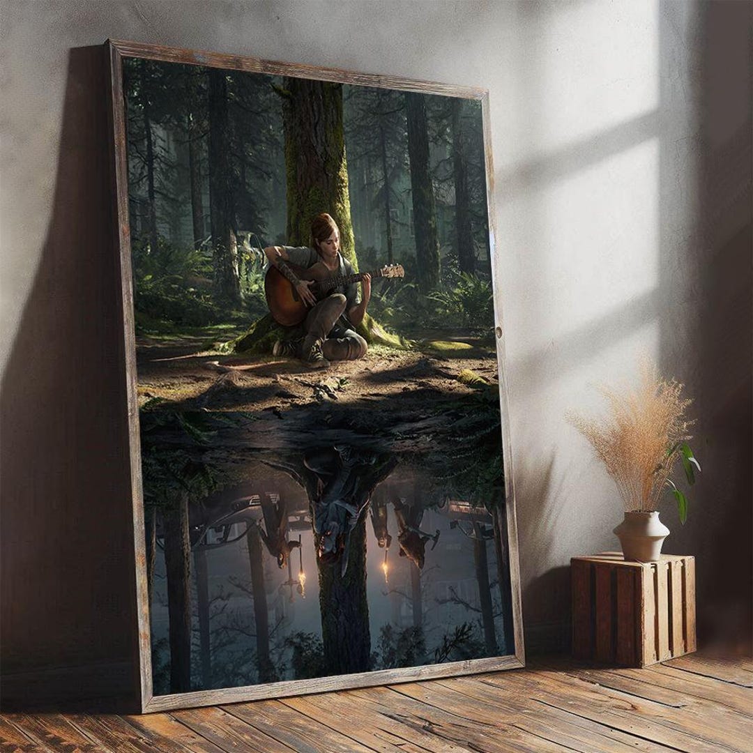 The Last of Us Game Poster, Classic Vintage Canvas Poster, Home Decor ...