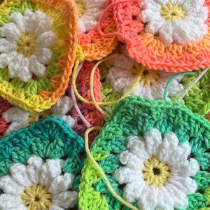 CUSTOM MADE Daisy Blanket Handmade to Your Size and Color ...