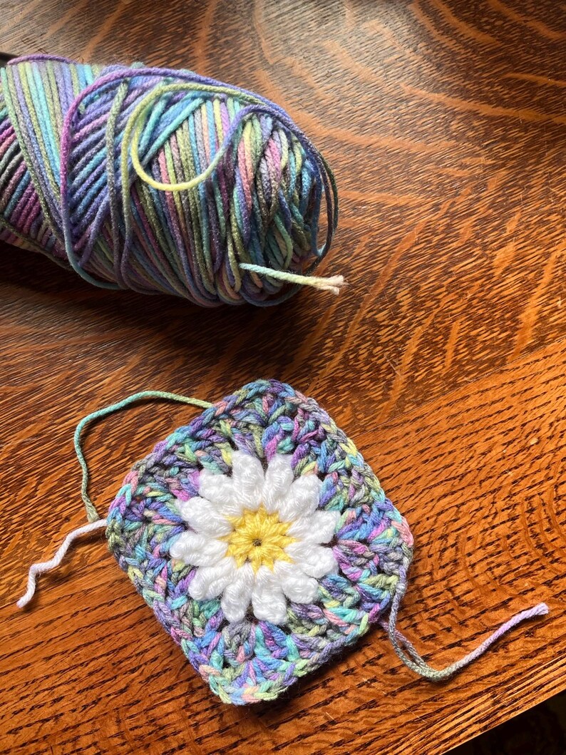 CUSTOM MADE Daisy Blanket Handmade to Your Size and Color ...