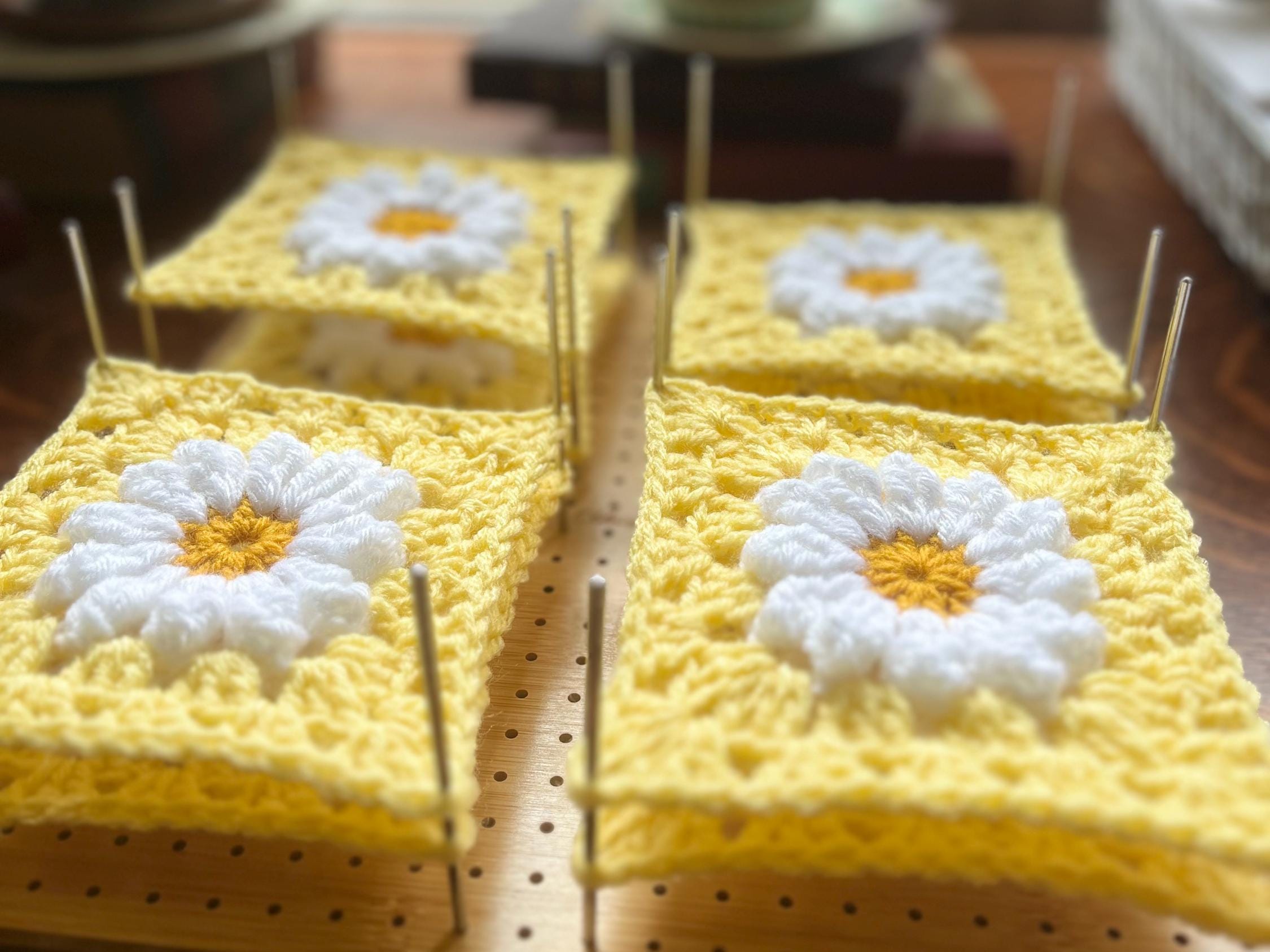 CUSTOM MADE Daisy Blanket Handmade to Your Size and Color ...