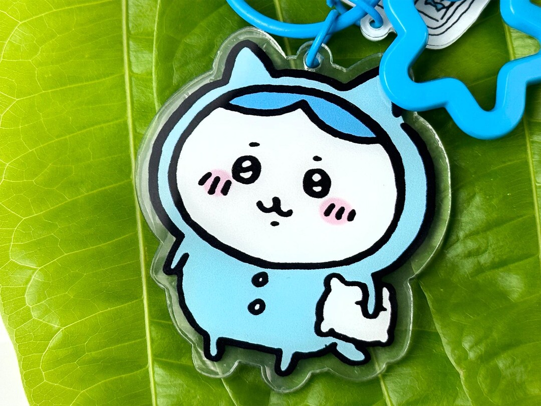 Chiikawa Pajama Keychain Chiikawa Keychain Hachi Keychain Chiikawa ...