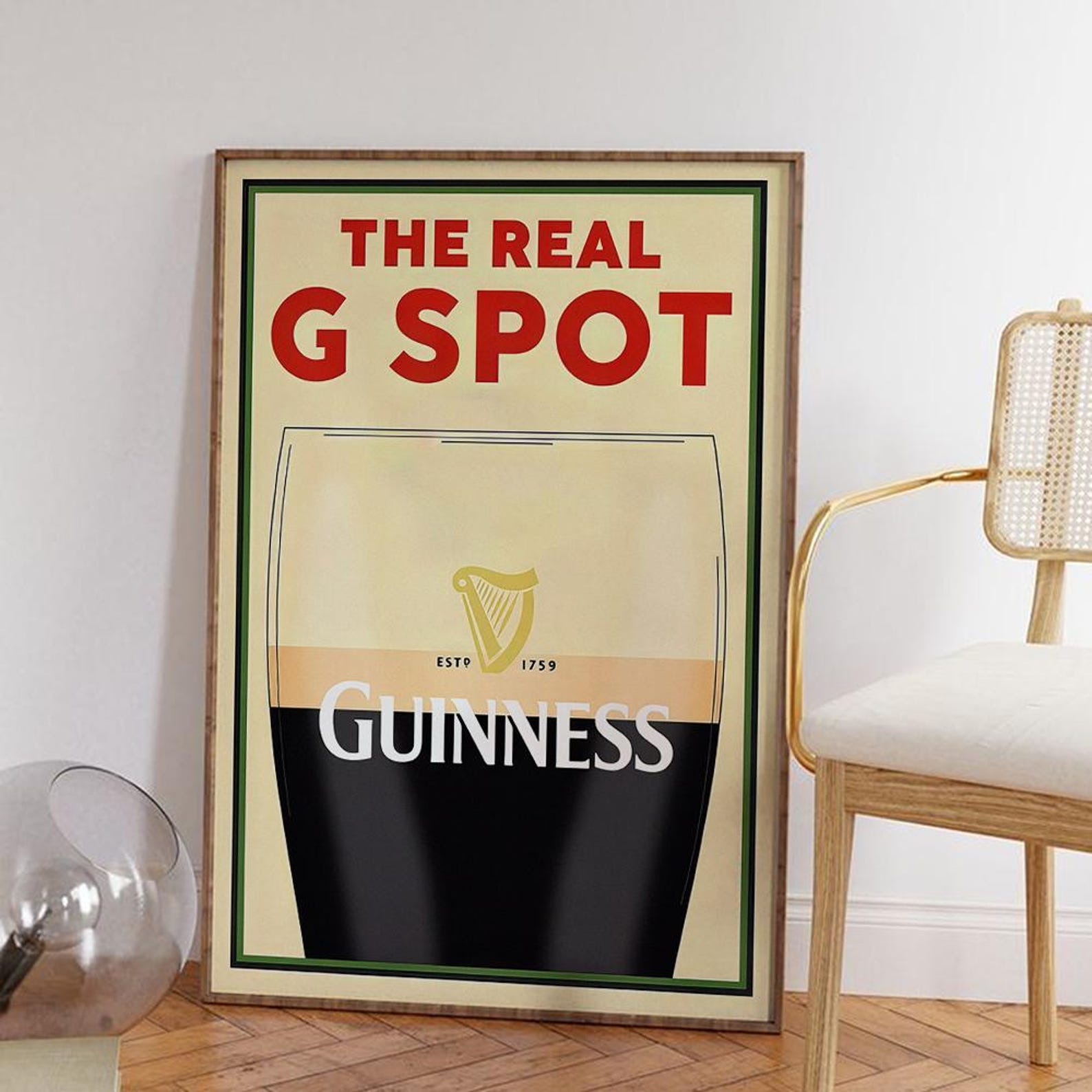 Guinness Toucan Poster: Vintage Style Art Print - Etsy