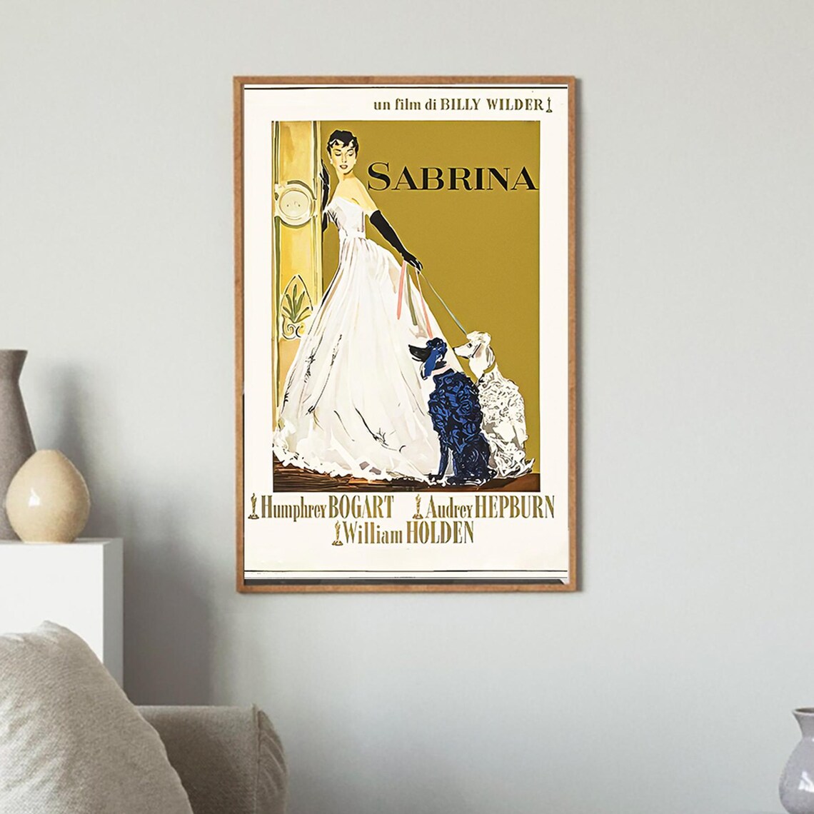 Sabrina Movie Poster Vintage Classic Movie Poster Art Home Decoration ...