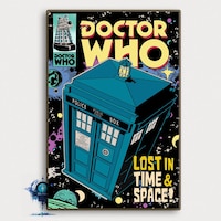 Doctor Who Tube Map – A3 Art Print - Etsy UK