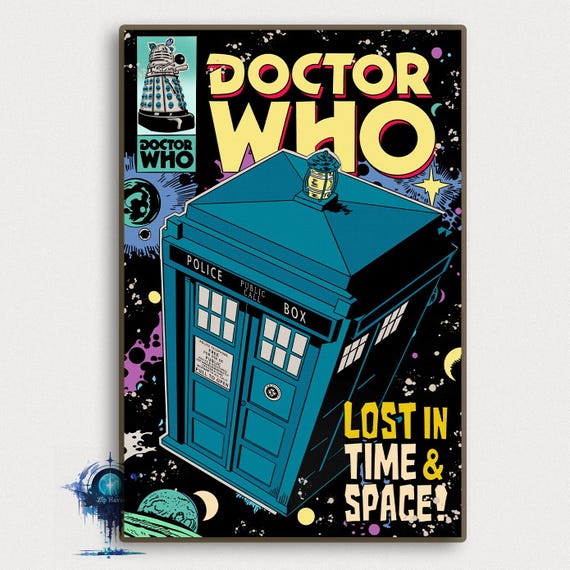 Doctor Who Poster Tardis