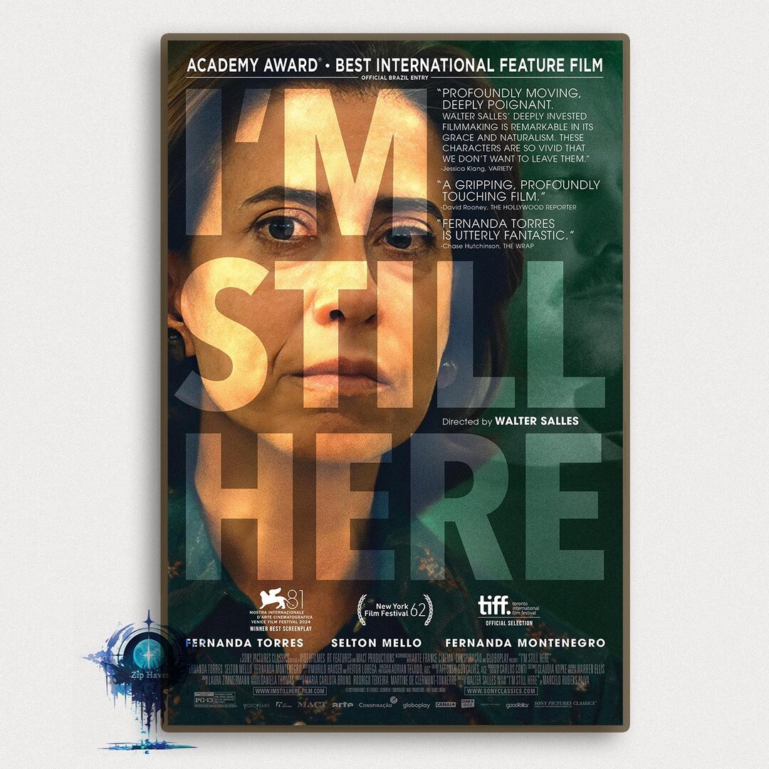 I'm Still Here Movie Poster: High Definition Canvas Art Print - Etsy