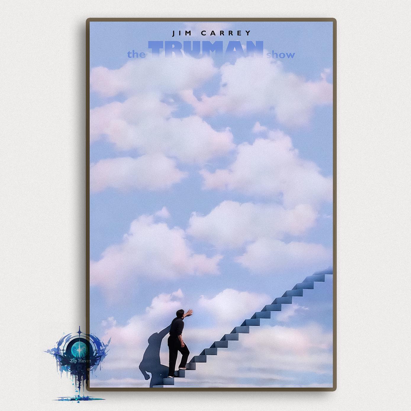 The Truman Show Movie Poster: High Definition Canvas Art Print - Etsy