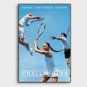 CHALLENGERS Movie Poster Vintage Classic Movie Poster Art Home ...