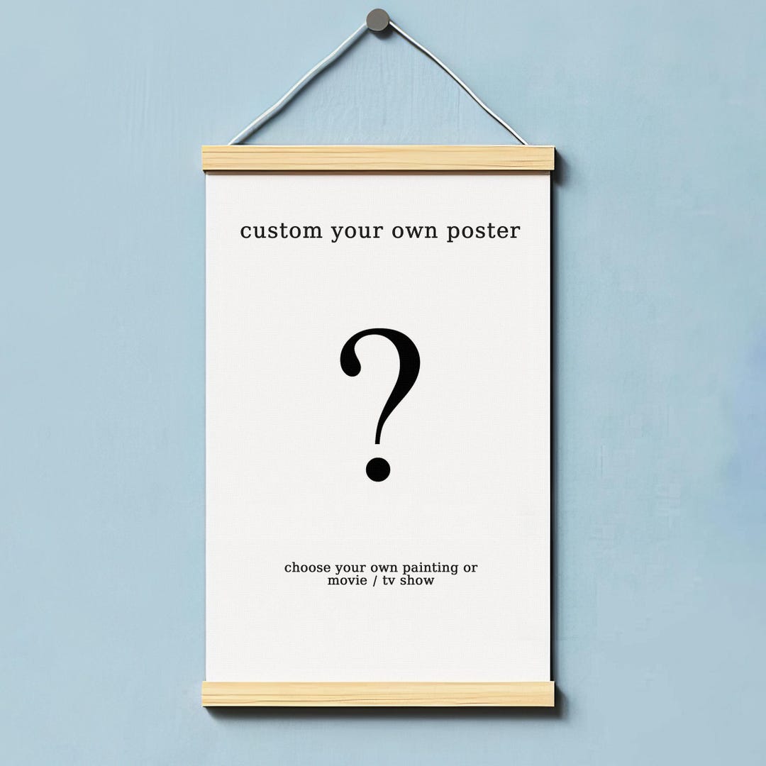 Custom Poster Printing Minimalist Poster Home Decor Wall Art Movie ...