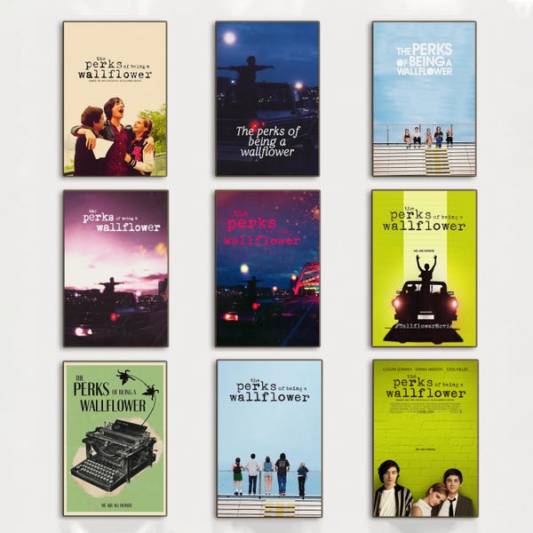The Perks of Being a Wallflower Poster - Etsy