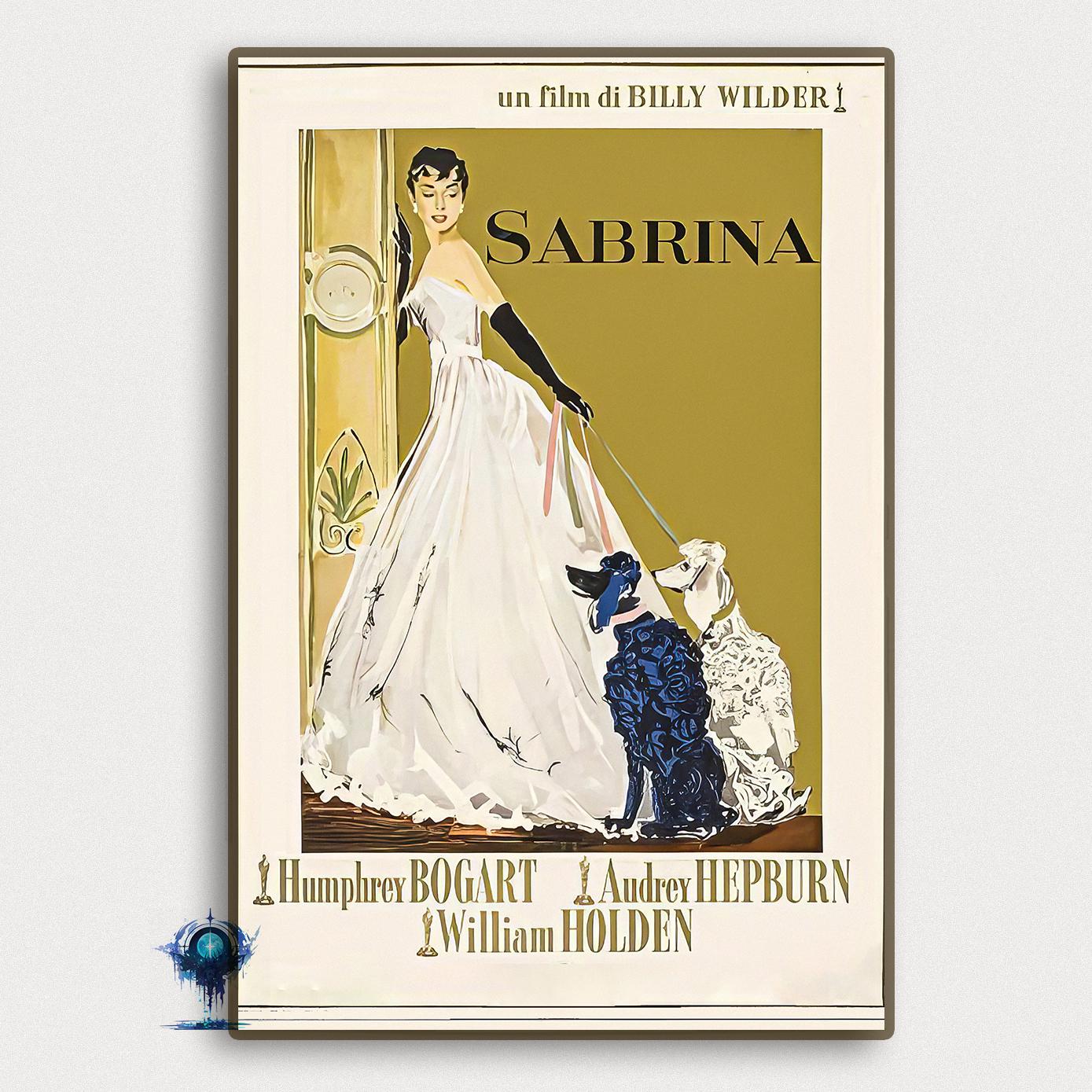 Sabrina Movie Poster Vintage Classic Movie Poster Art Home Decoration ...