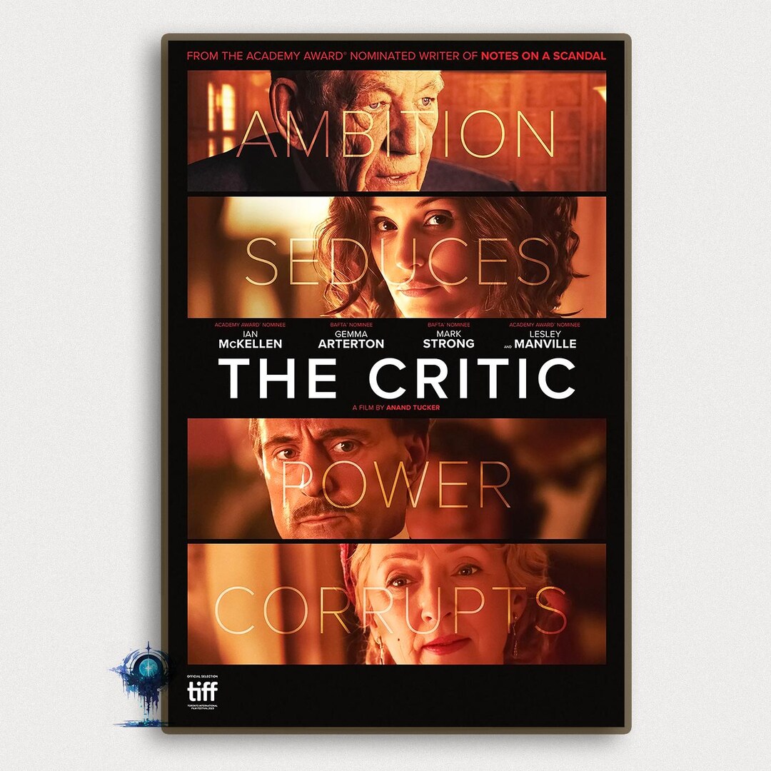 The Critic Movie Poster Vintage Classic Movie Poster Art Home ...