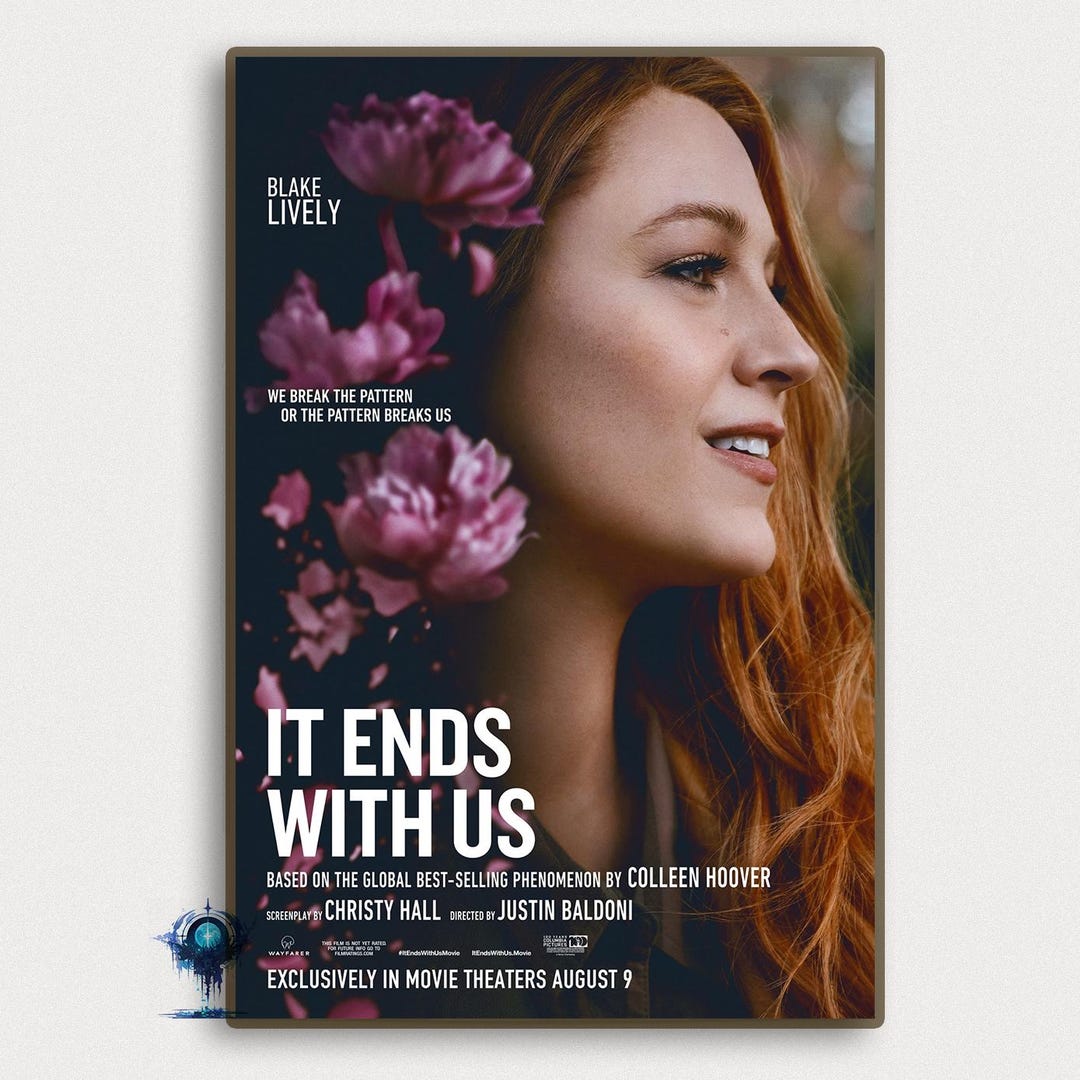 It Ends With Us Movie Poster Vintage Classic Movie Poster Art Home ...