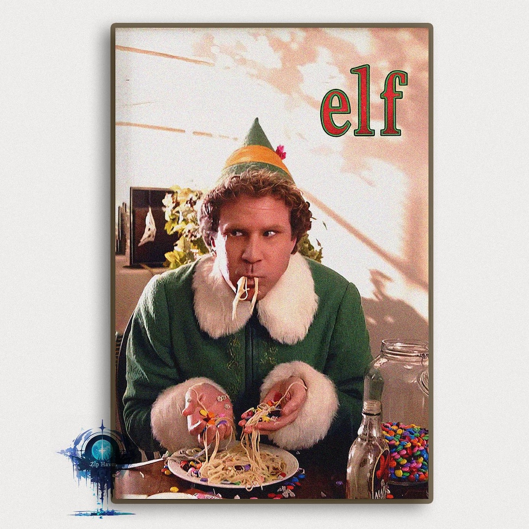 ELF Movie Poster,wall Art ,art Home Decoration Poster,gifts High ...